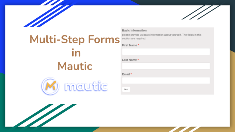 How to Create Multi Step Form in Mautic 3 – Step By Step – TutorialsJoint